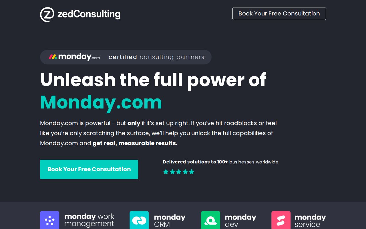 ZED Consulting | Monday.com Consulting Partner